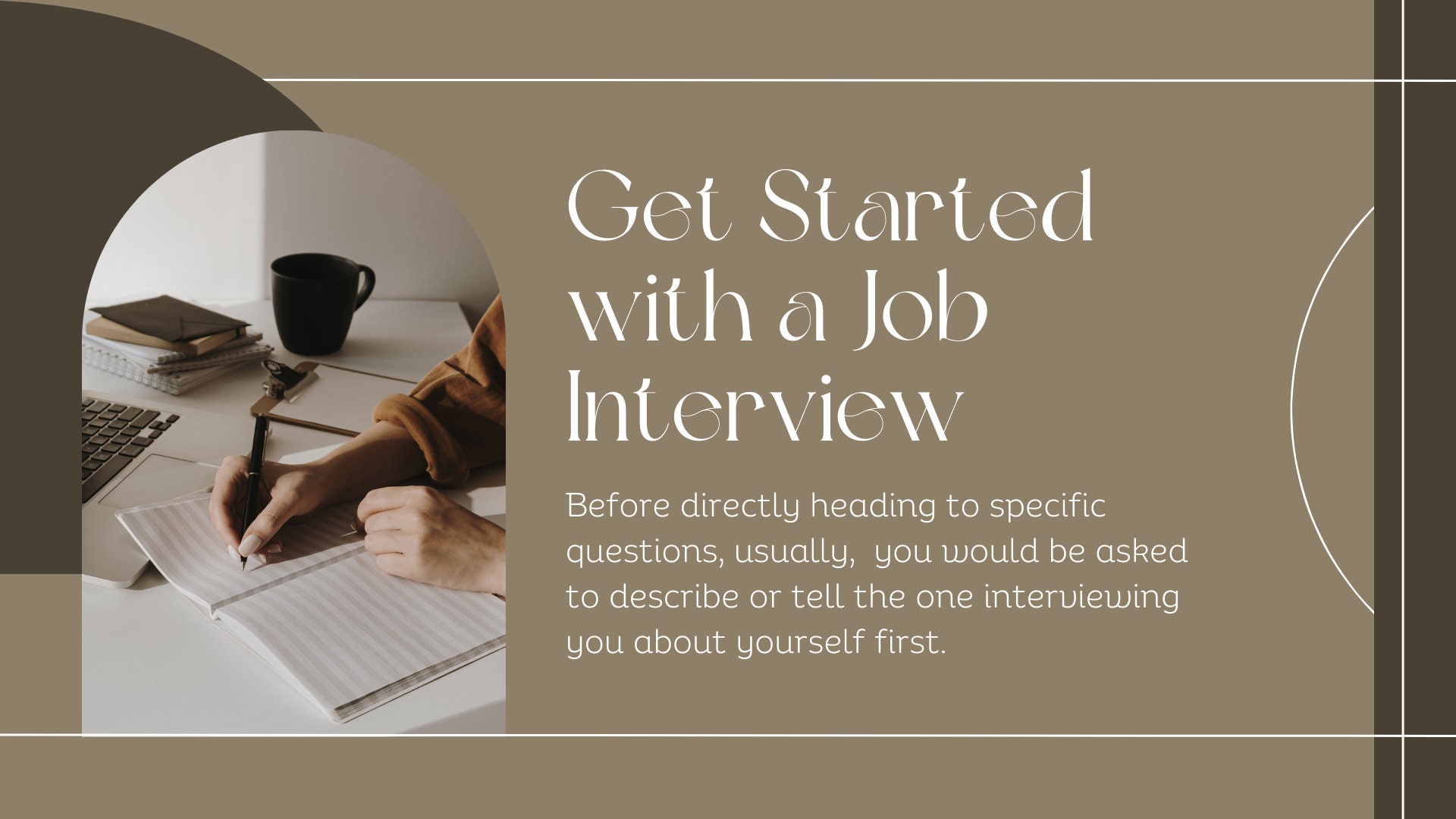 Job Interview Presentation Template for Powerpoint, Google Slides ...