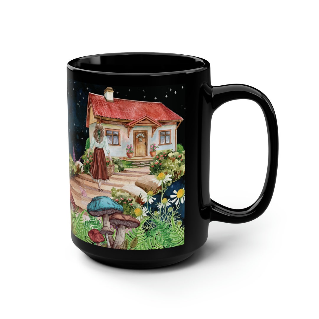 Cottagecore Coffee Mug, Whimsical Coffee Lover Gift - Etsy