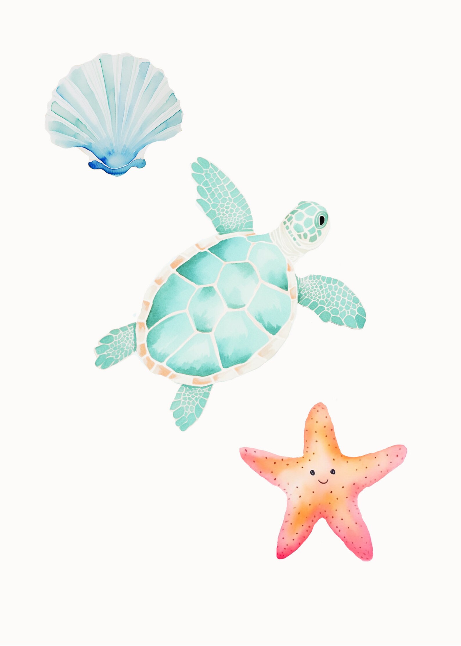Mermaid Shell-a-brate Birthday Invitation - Etsy