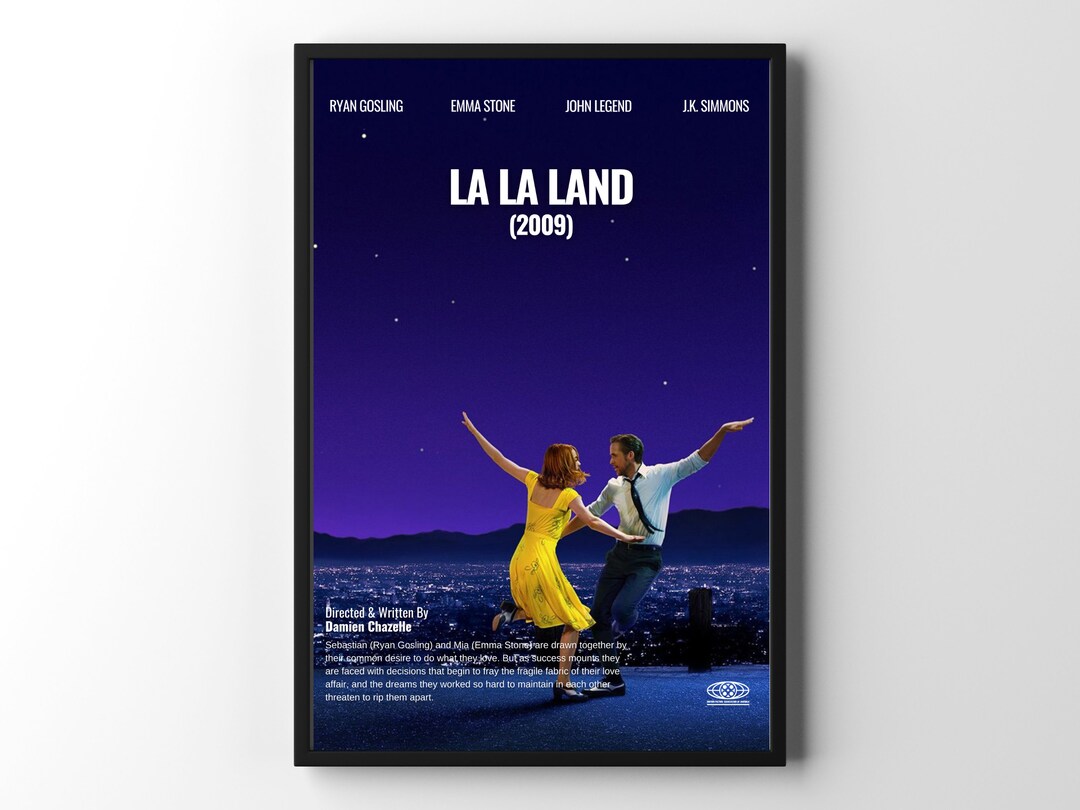 La La Land 2016 Movie Poster - Etsy