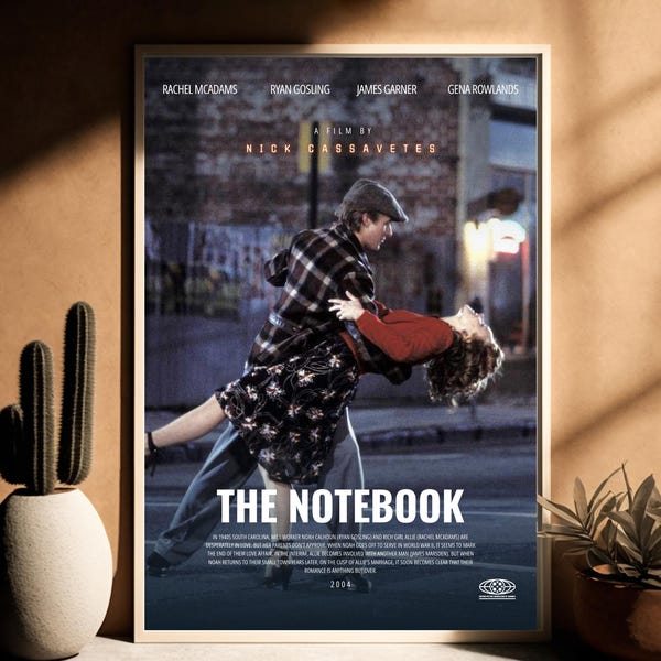 The Notebook Movie - Etsy