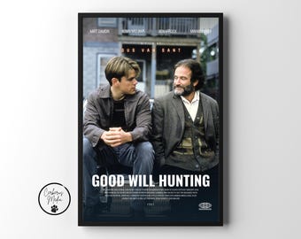 Good Will Hunting Movie Poster Digital Download, Movie Wall Art ...