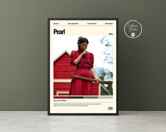 Pearl Movie Poster Quality Glossy Print Photo Wall Art Stars Mia Goth ...