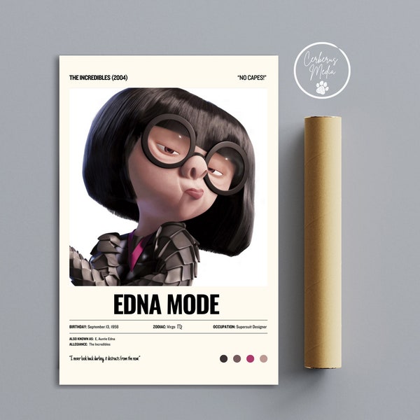 Edna Mode - Etsy