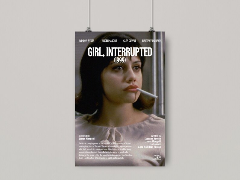 Girl, Interrupted 1999 Daisy Movie Poster - Etsy