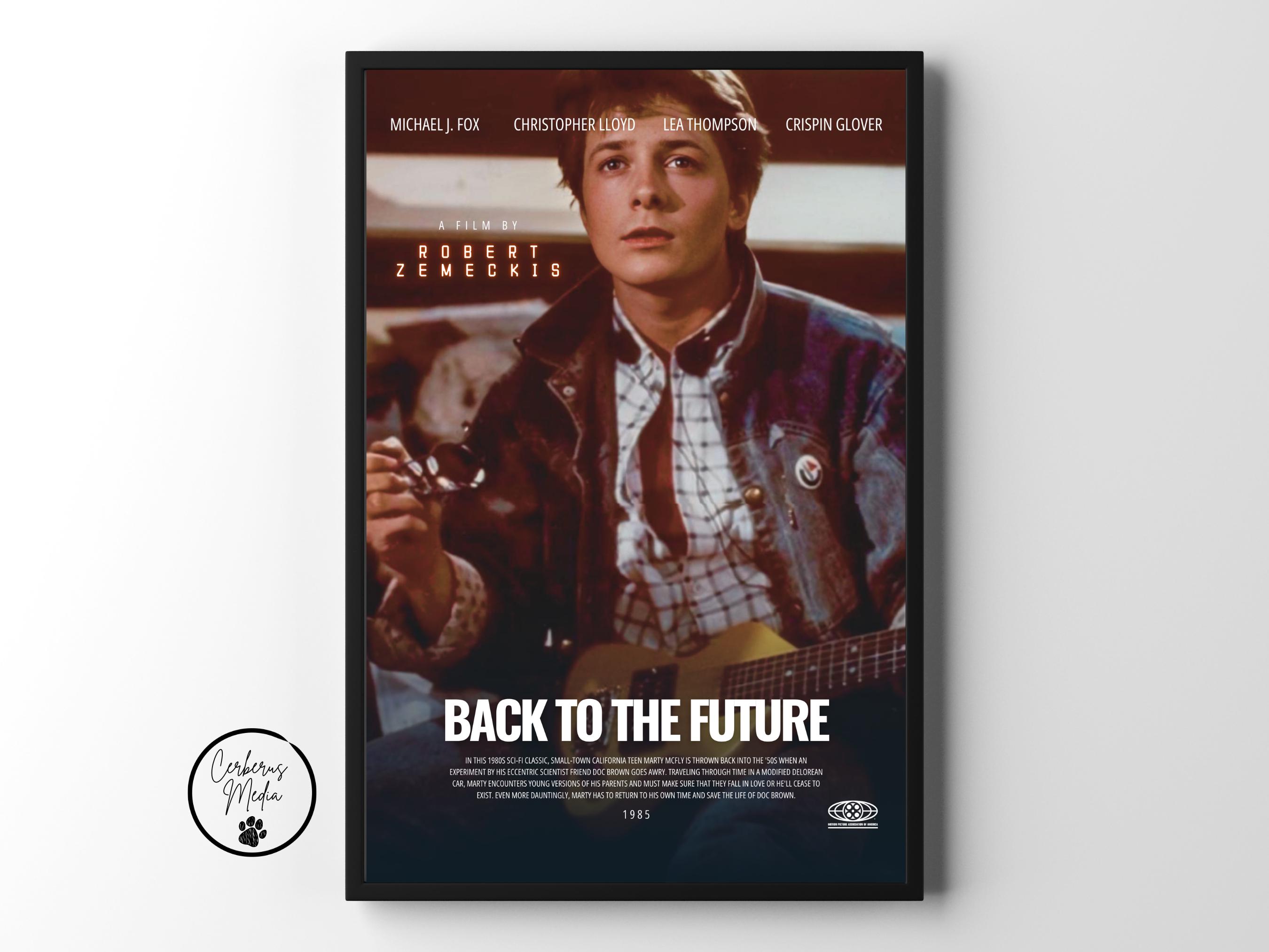 Back to the Future 1985 Movie Poster - Etsy