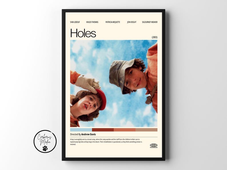 Holes 2003 Movie Poster Download - Etsy