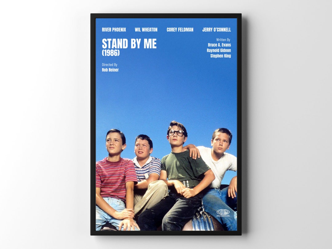 Stand by Me 1986 Movie Poster - Etsy