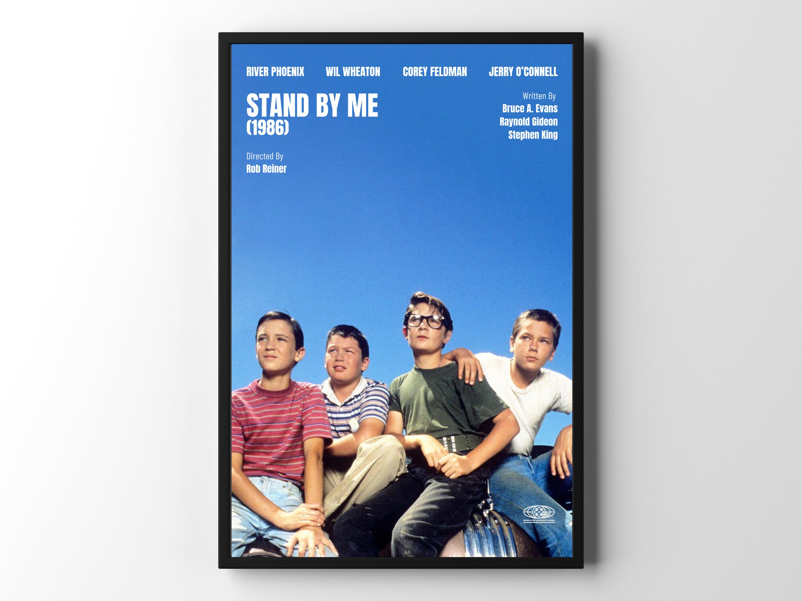 Stand by Me 1986 Movie Poster - Etsy