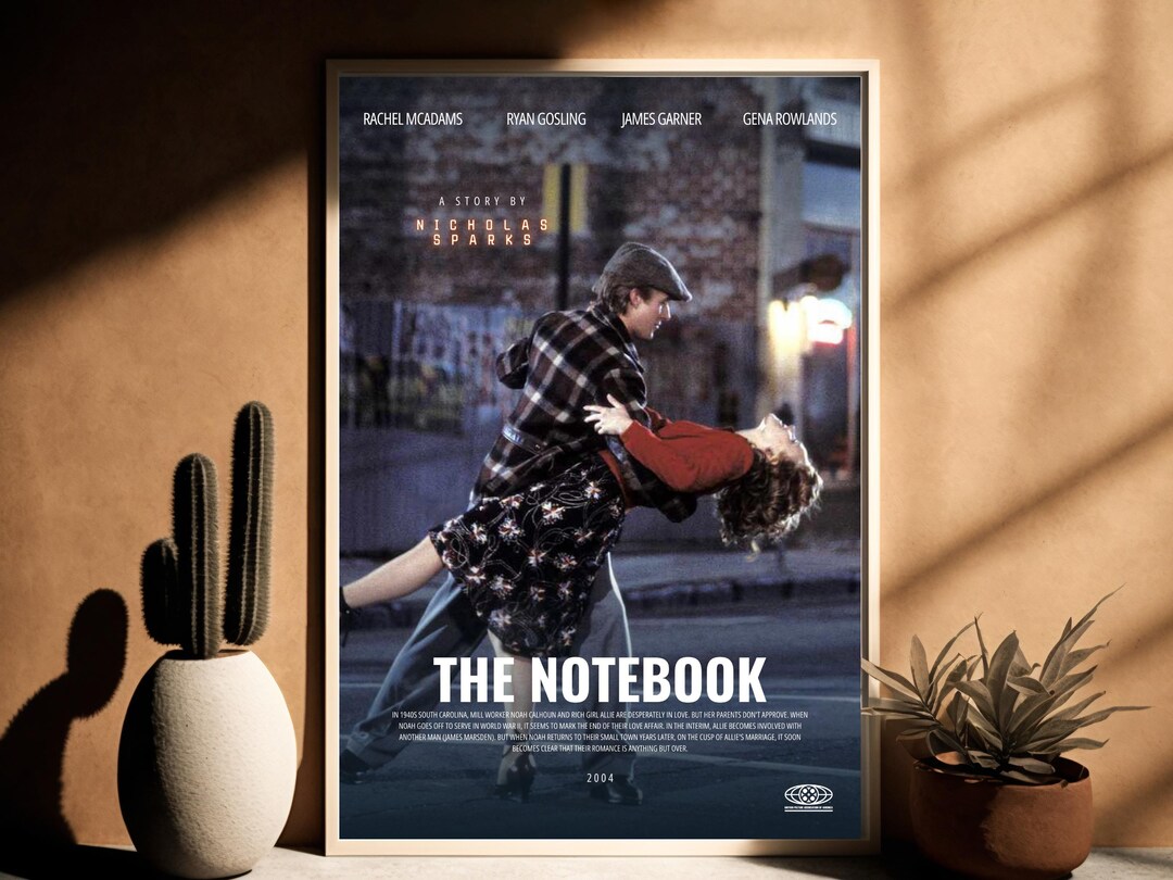 The Notebook 2004 Movie Poster Download - Etsy