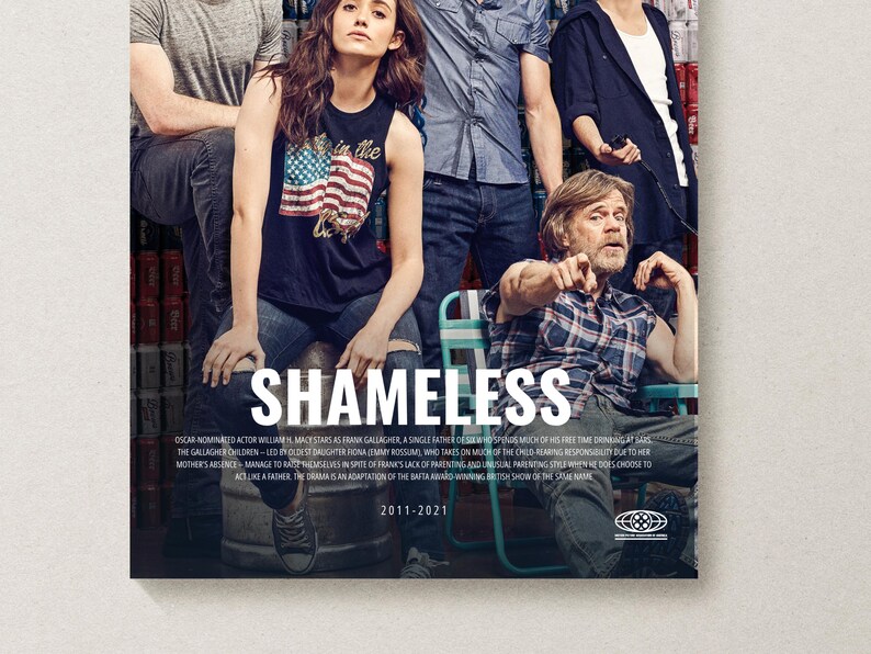 Shameless 2011 TV Show Poster - Etsy