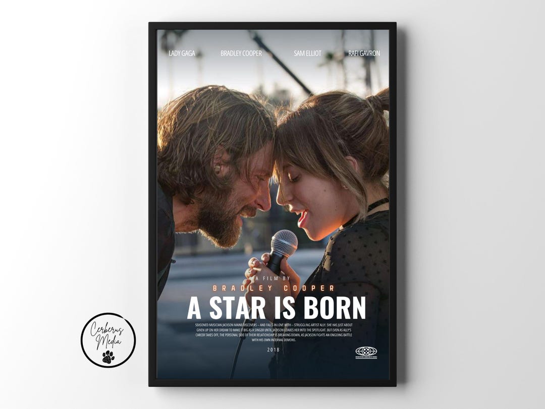 A Star is Born 2018 Movie Poster - Etsy