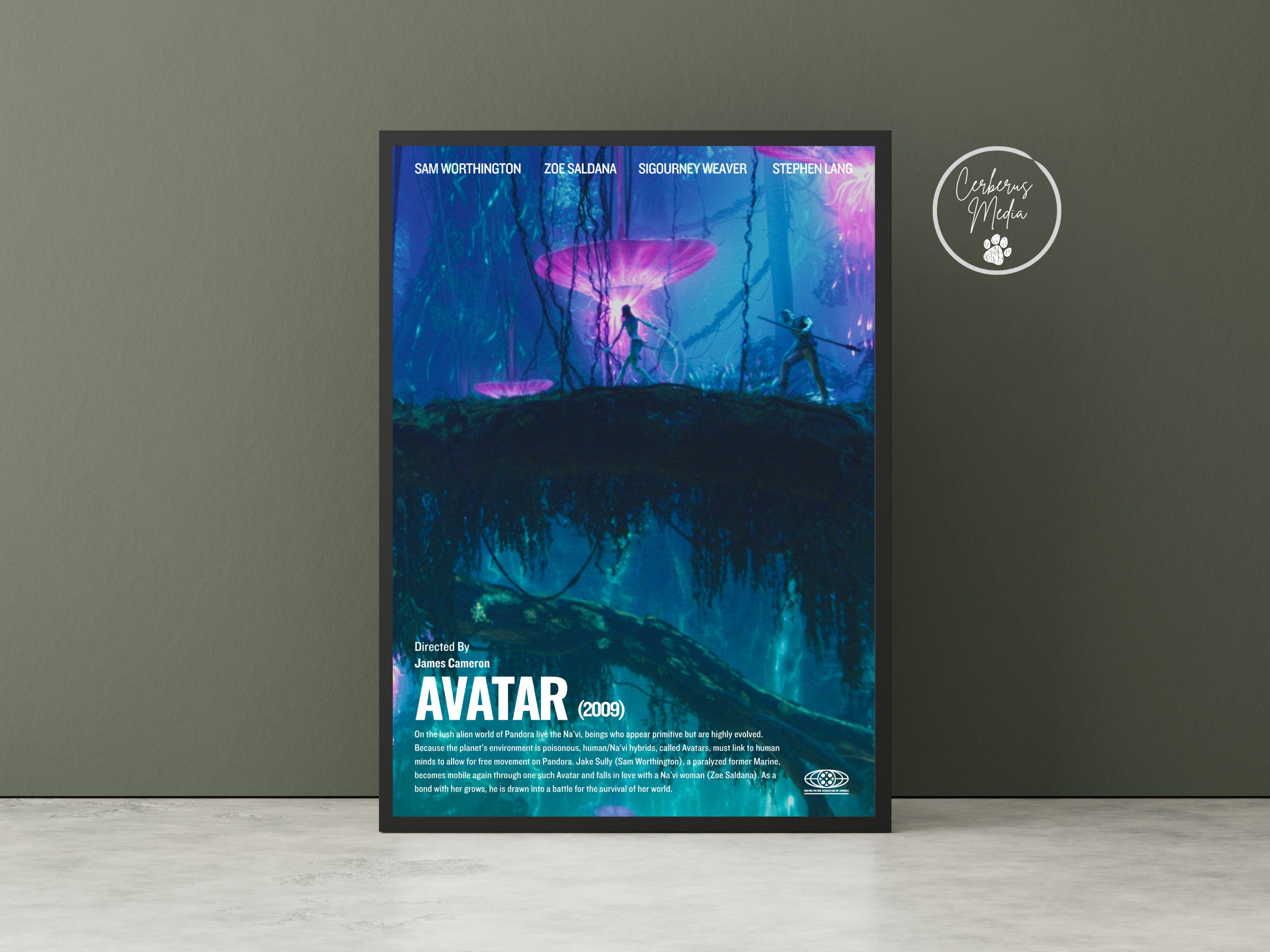 Avatar 2008 Movie Poster - Etsy