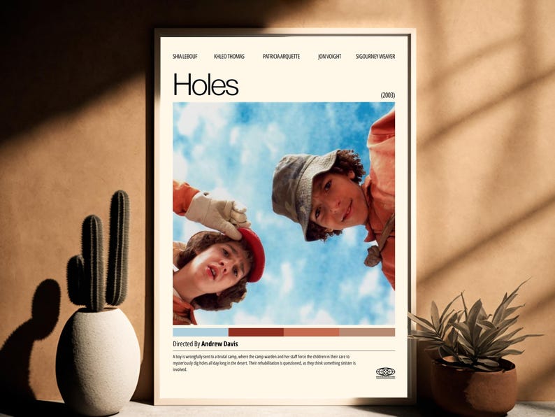 Holes 2003 Movie Poster Download - Etsy
