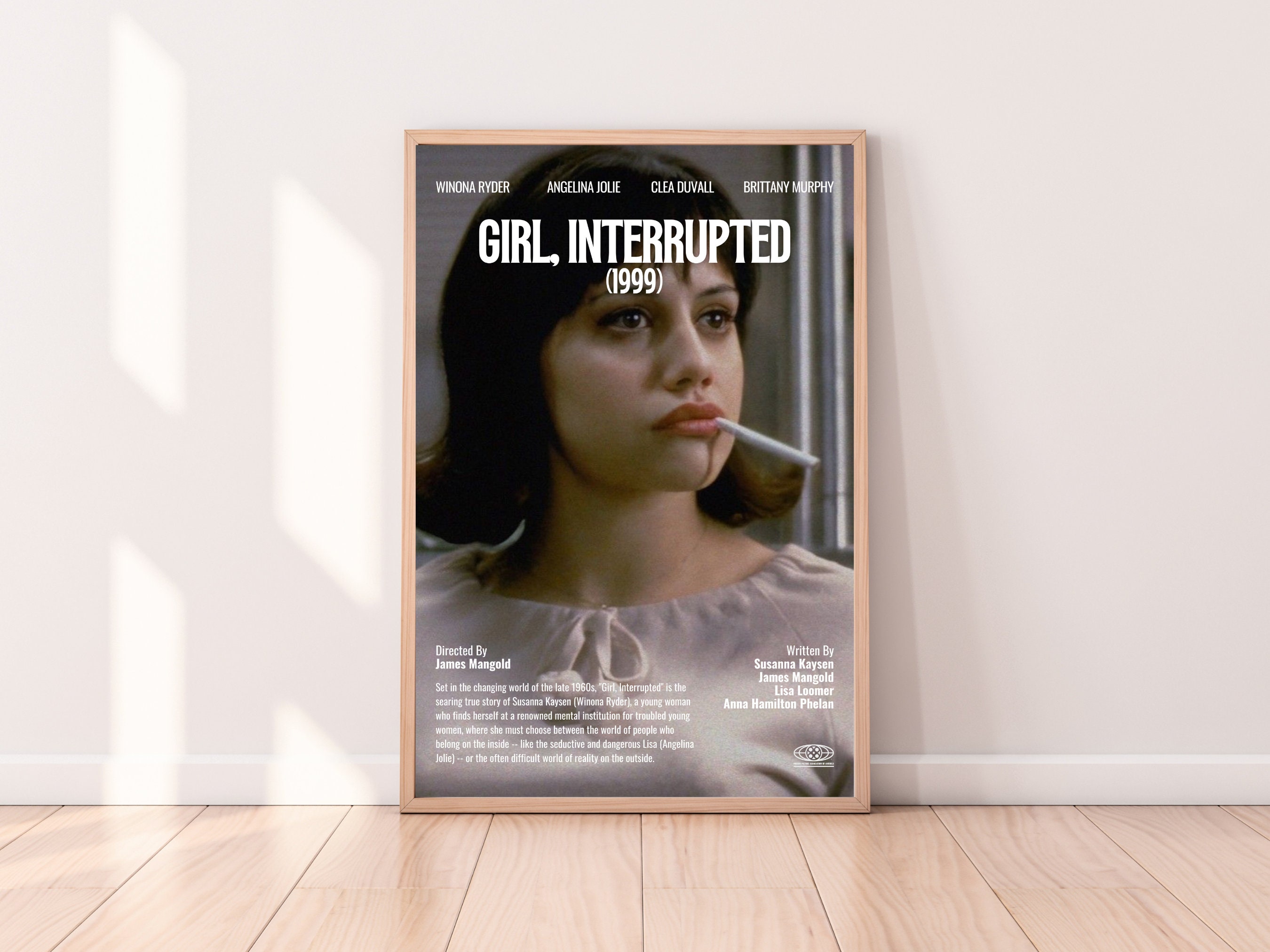 Girl, Interrupted 1999 Daisy Movie Poster - Etsy