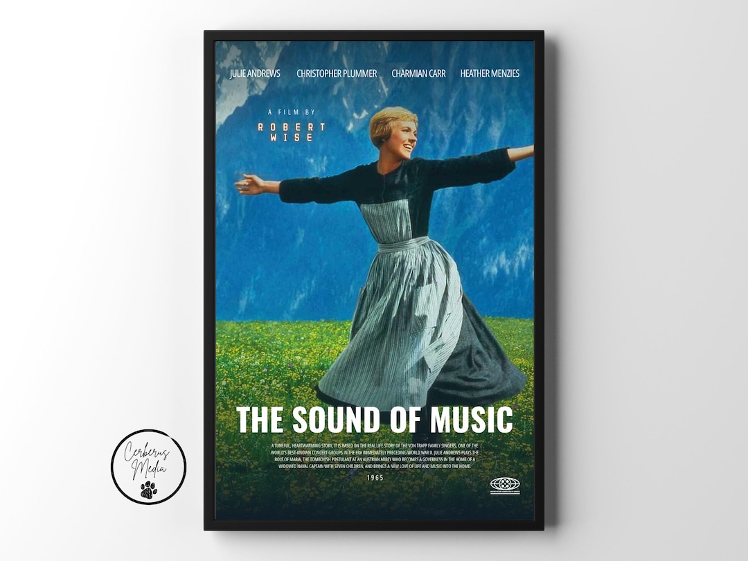 The Sound of Music 1965 Movie Poster - Etsy