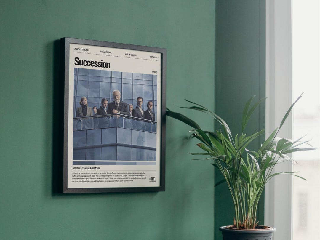 Succession 2018 TV Show Poster - Etsy