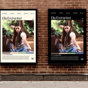 Ella Enchanted 2004 Movie Poster Download - Etsy