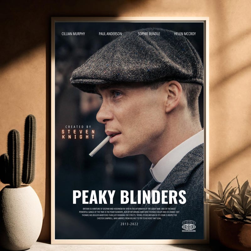 Peaky Blinders Poster - Etsy