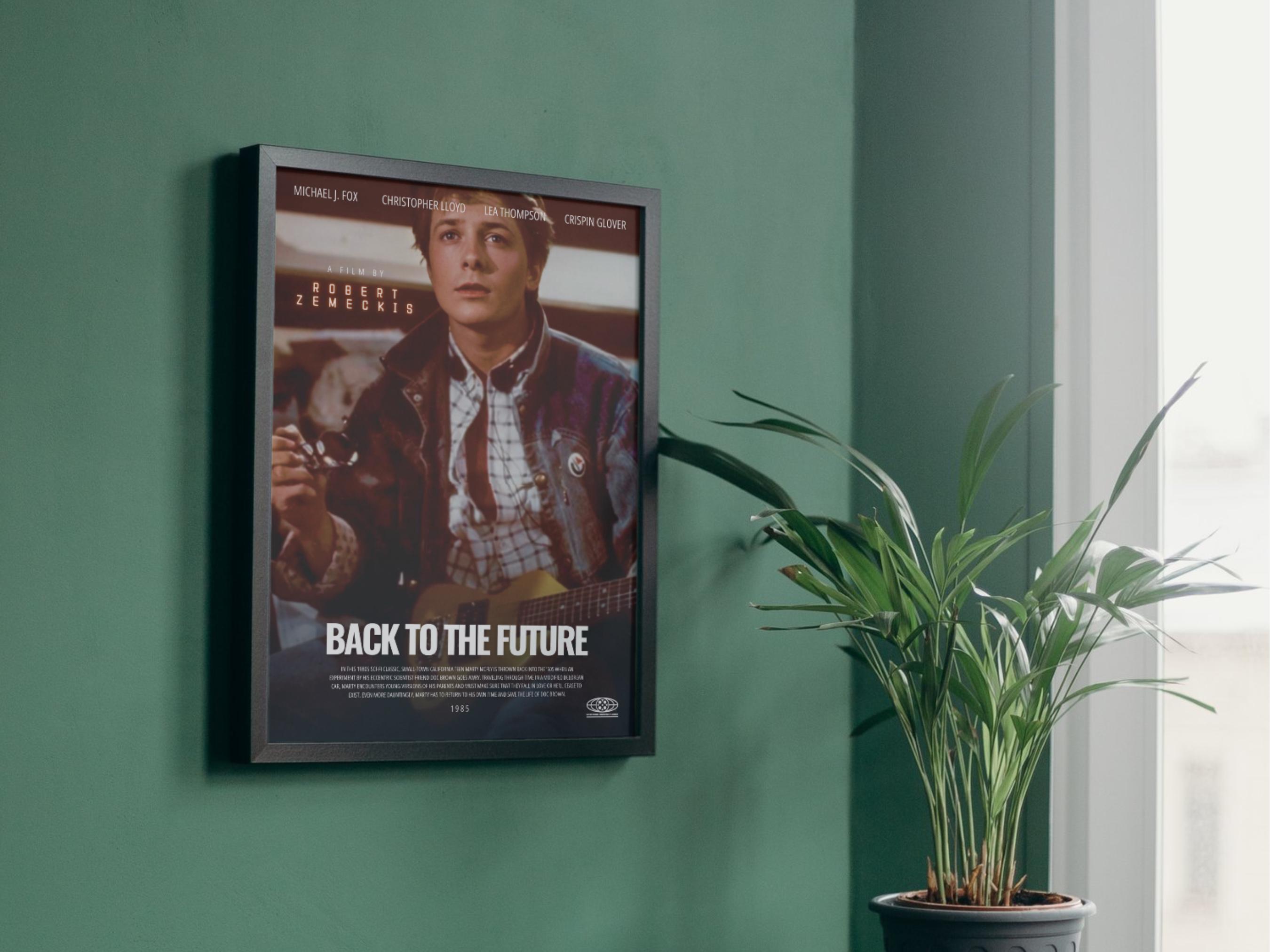 Back to the Future 1985 Movie Poster - Etsy