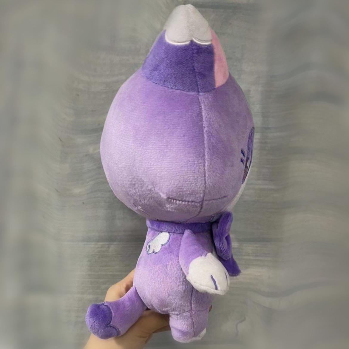 Whisp the Cat Plush! Cute Kawaii Cat Plushie Purple Stuffed Animal - Etsy