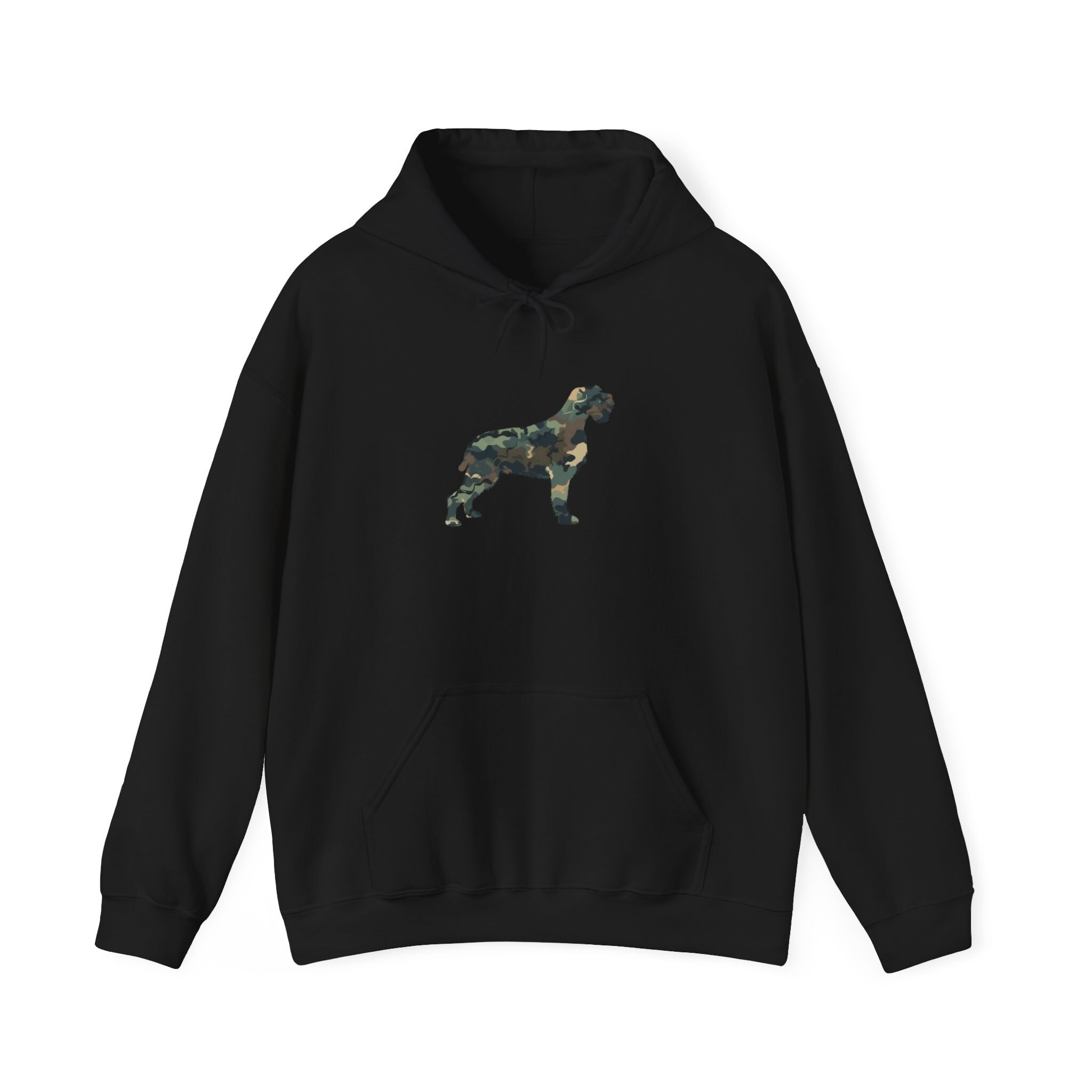 Wirehaired Pointing Griffon Camo Hoodie. Griffon Sweatshirt, WPG ...
