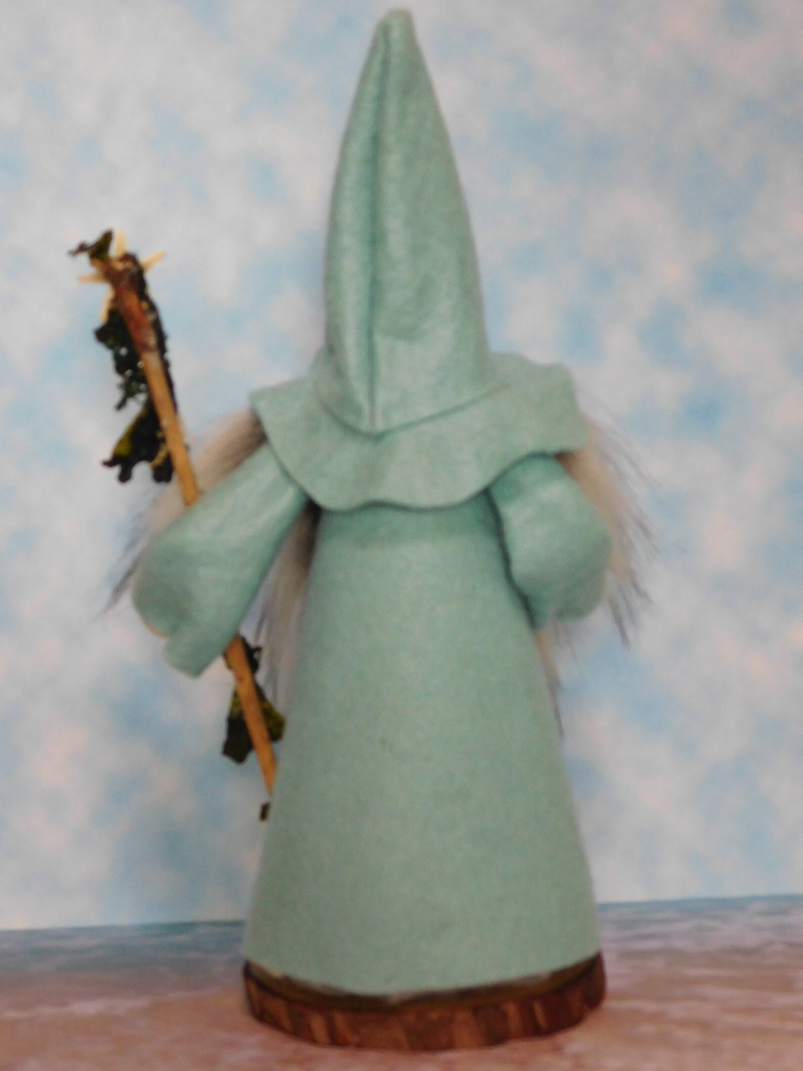 Woodland Wizard Gnome, Wizard Gnome, Turquoise Wizard, Beach Wizard ...