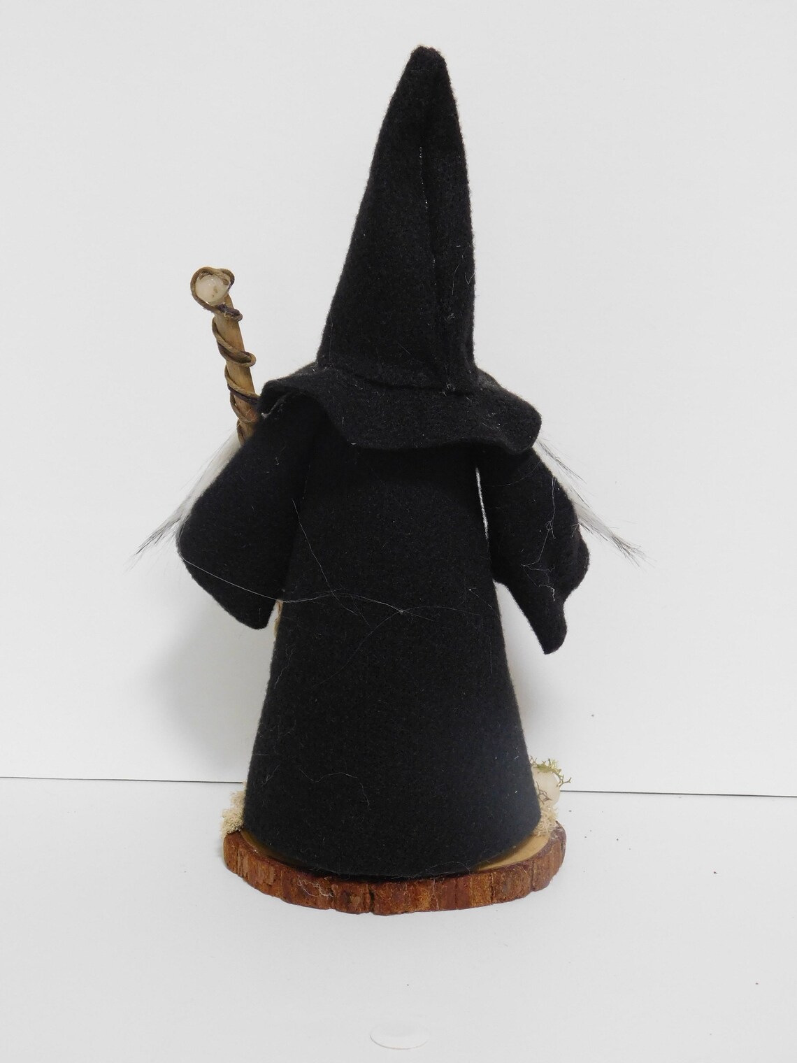 Woodland Wizard Gnome, Wizard Gnome, Black Wizard, Gnome - Etsy