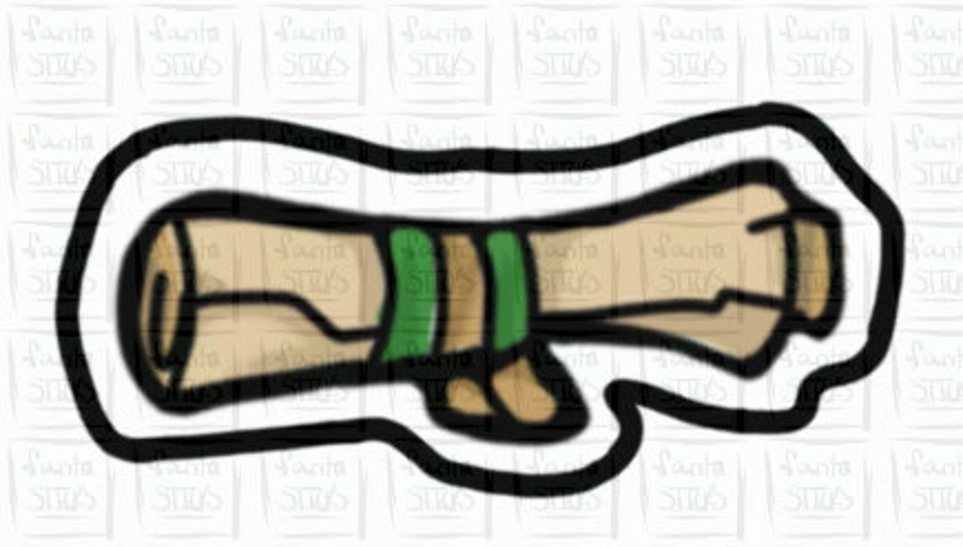 Ancient Scroll Sticker - Etsy