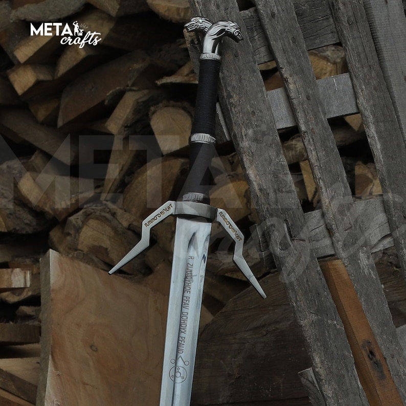 The Witcher Sword Replica Geralt of Rivia Sword for Cosplay Unique Gift ...