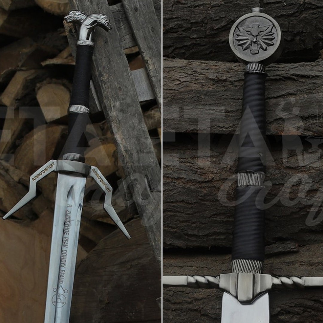 The Witcher 3 Wild Hunt Swords Geralt of Rivia Cosplay Replica - Etsy