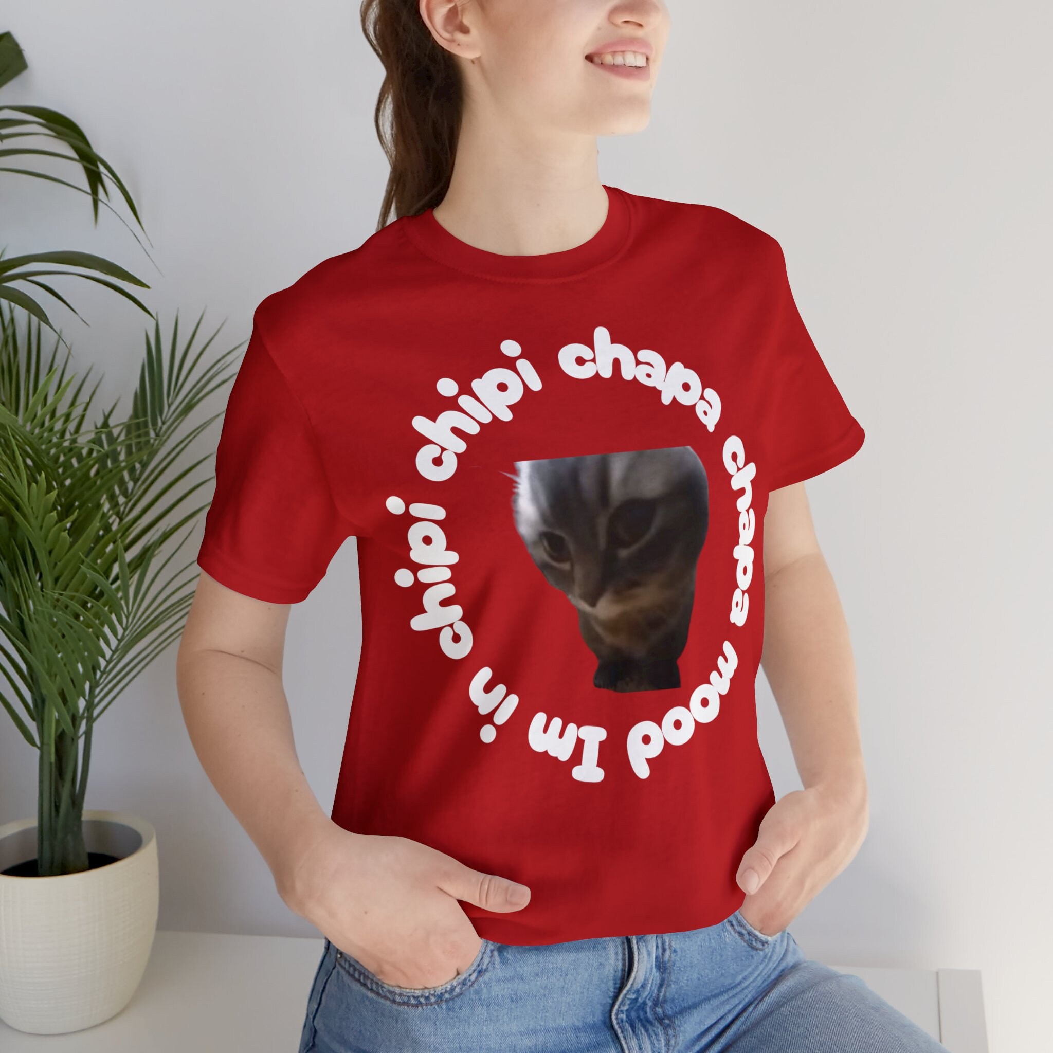 Chipi Chipi Chapa Chapa Dubi Dubi Cat Meme T-shirt, T-shirt Chipi Chipi ...