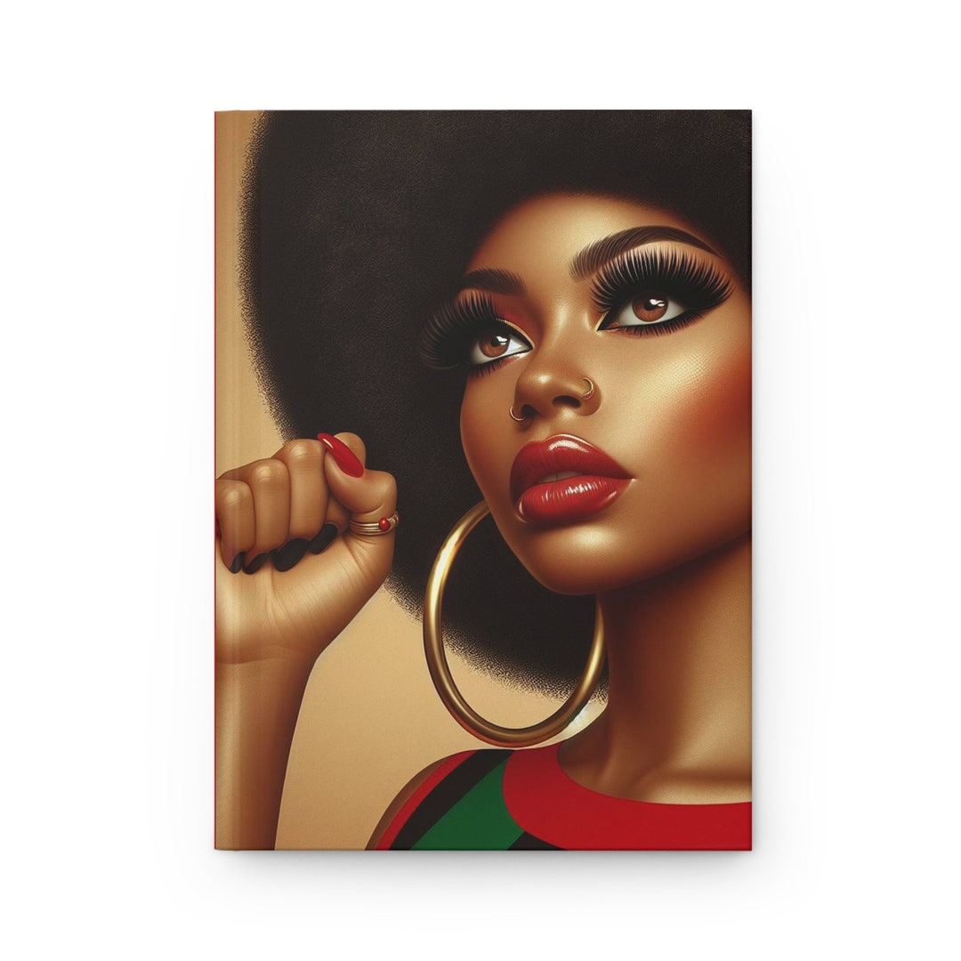 Hardcover Journal Black Woman i Am Black History Black History ...
