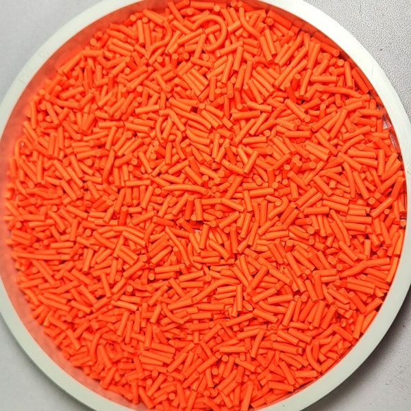 Orange Sprinkles - Etsy