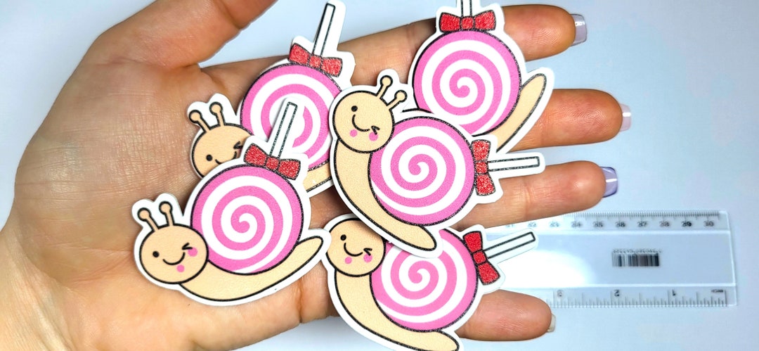 Stickers Foam Cute Snail Self-adhesive (pack of 5) Perfect for Kids to ...