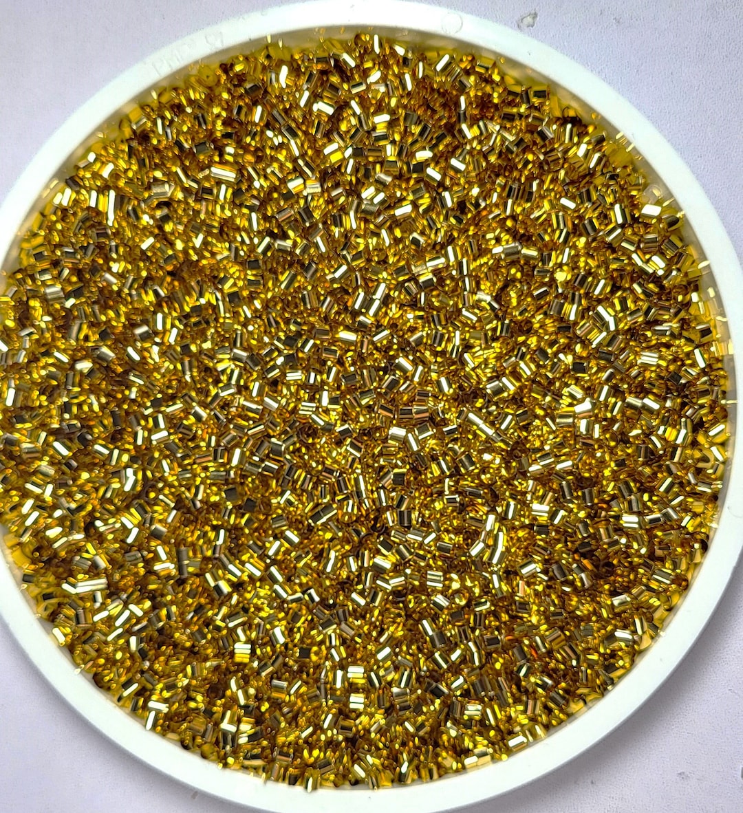 Gold Metalic Crispy Bingsu Beads, Straw Beads,3d Glitter, Slime Supply ...