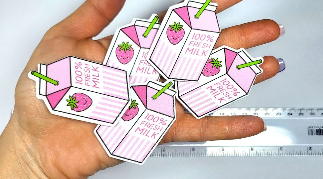 Stickers Foam Milk Self-adhesive (pack of 5) Perfect to Decorate ...