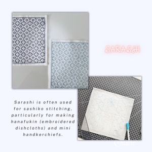 Sarashi Made in Japan Cotton 100% Fabric by the Yard - Use for Sashiko ...