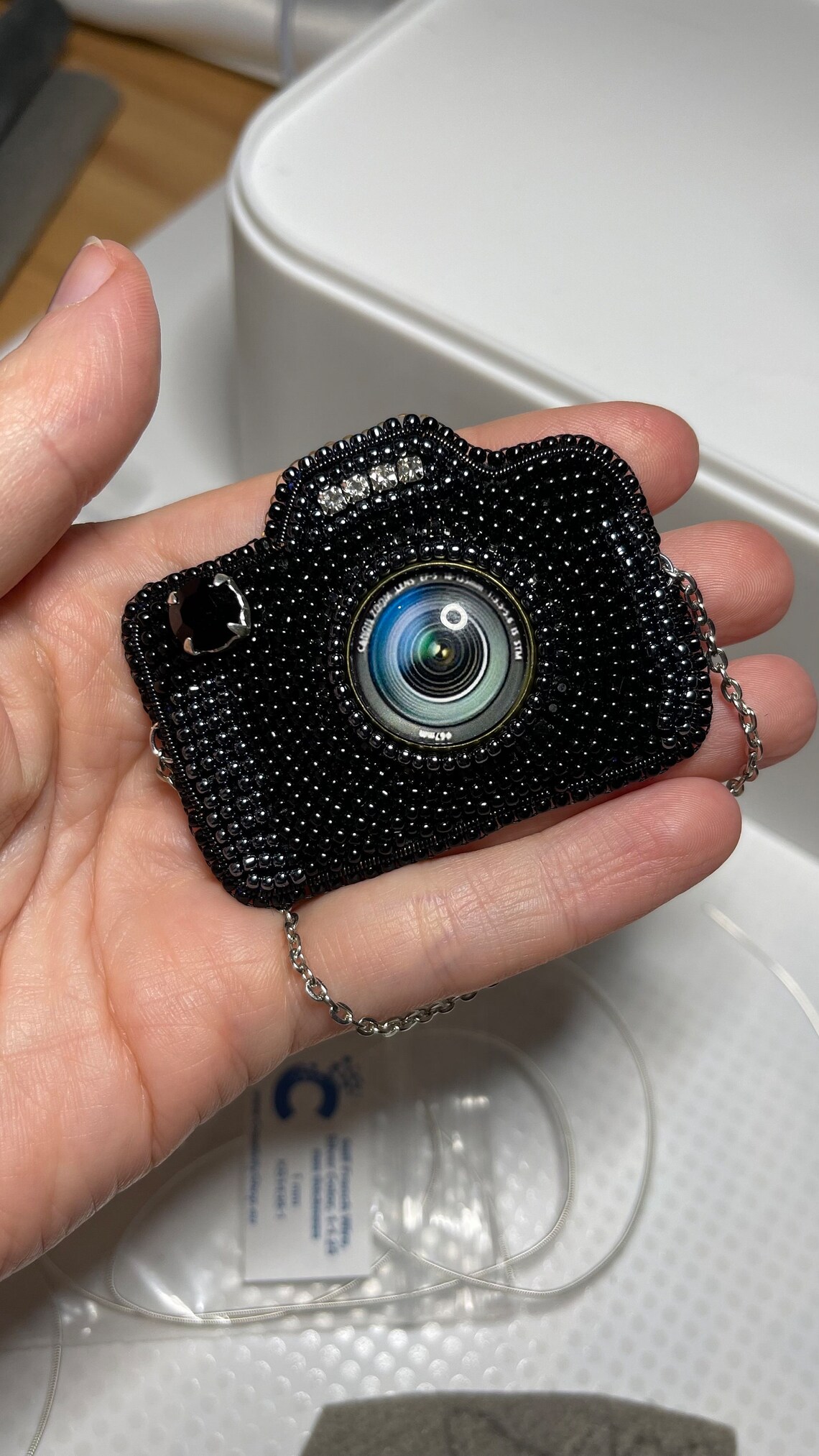 Camera Brooch Photography Pin Camera Jewelry Camera Accessory ...