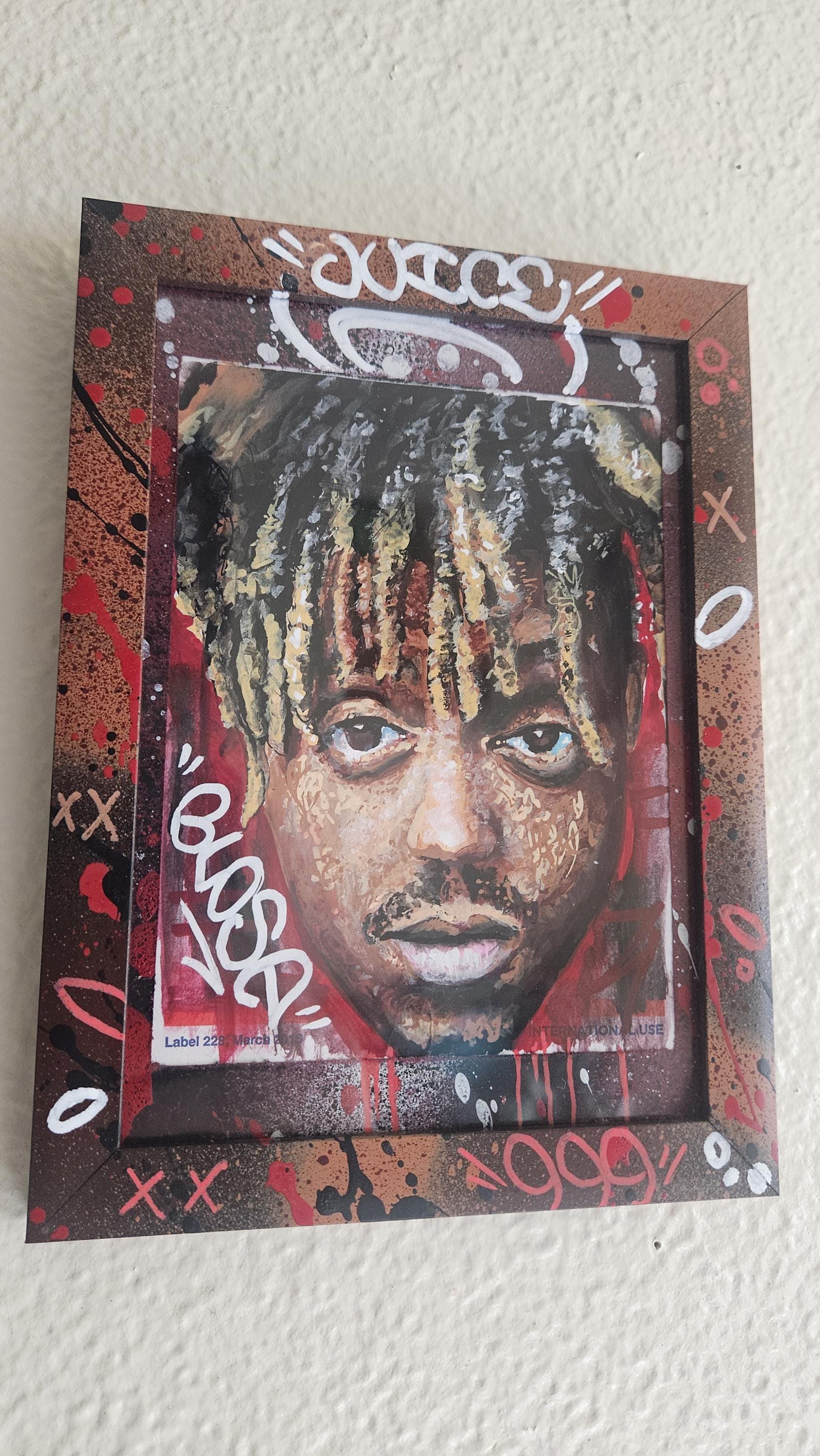 Juice WRLD 999 Fan Street Art Label 228 Stickers Original Custom ...