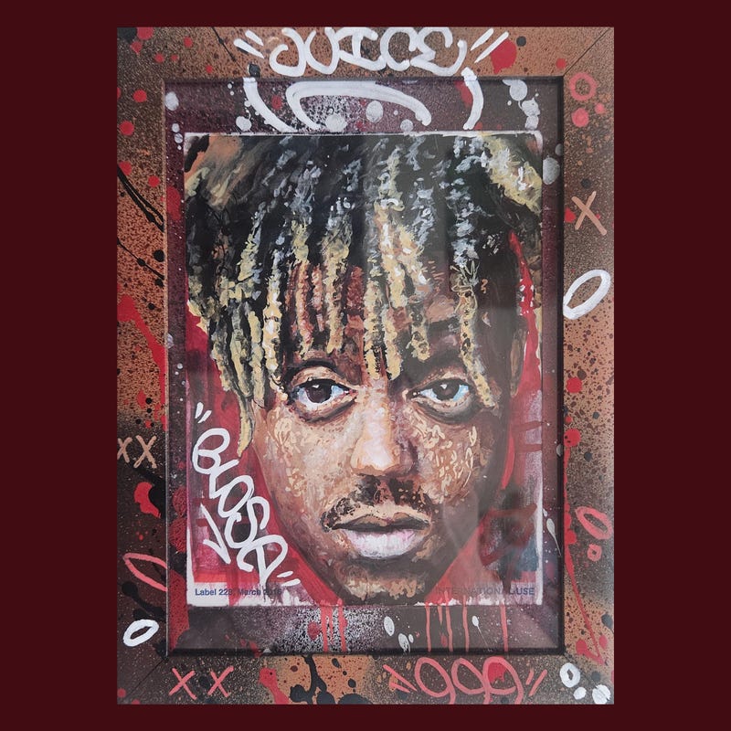 Juice Wrld Fan Art - Etsy