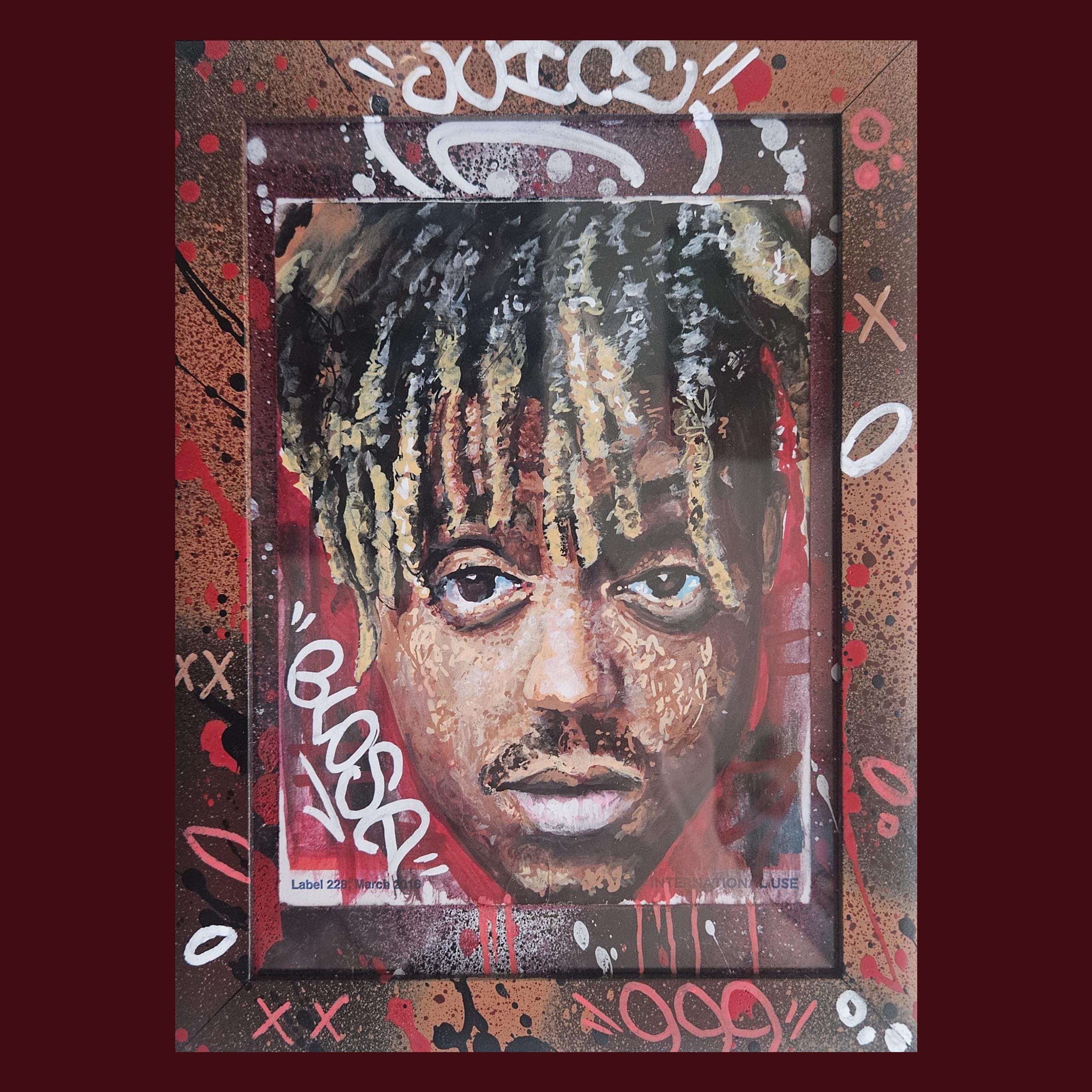 Juice WRLD 999 Fan Street Art Label 228 Stickers Original Custom ...