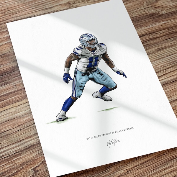 Micah Parsons Art - Etsy
