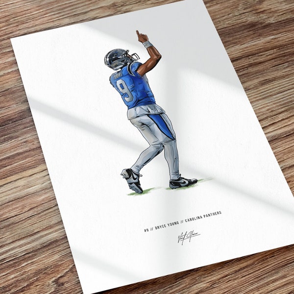 Bryce Young Poster - Etsy