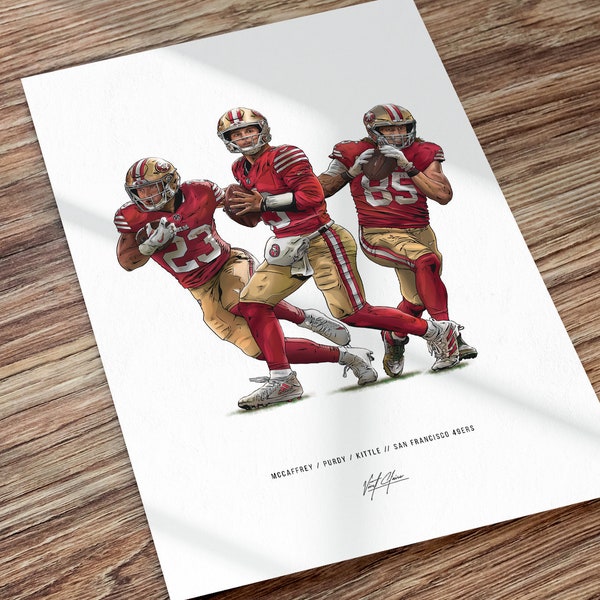 49ers Art - Etsy