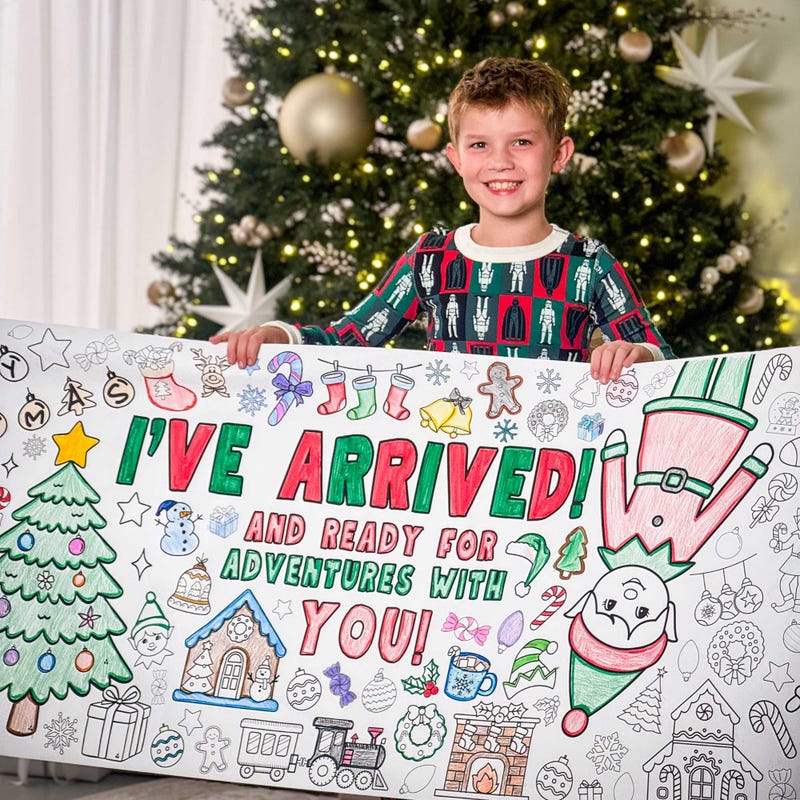 I'm Back Elf on the Shelf Banner - Etsy
