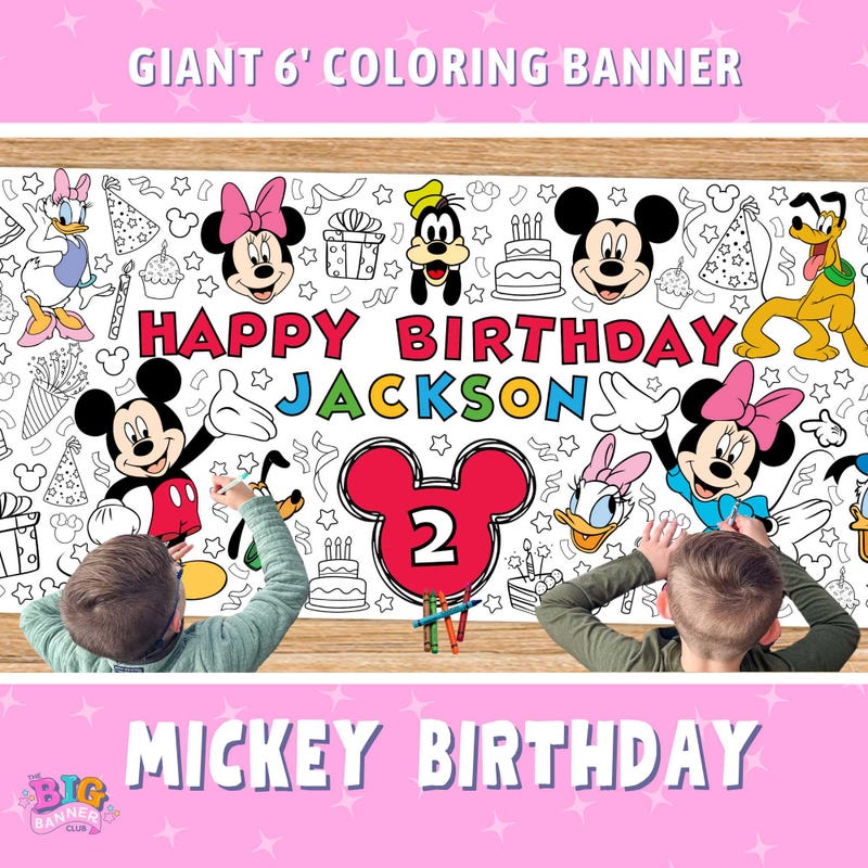 Coloring Sheet Runner - Etsy