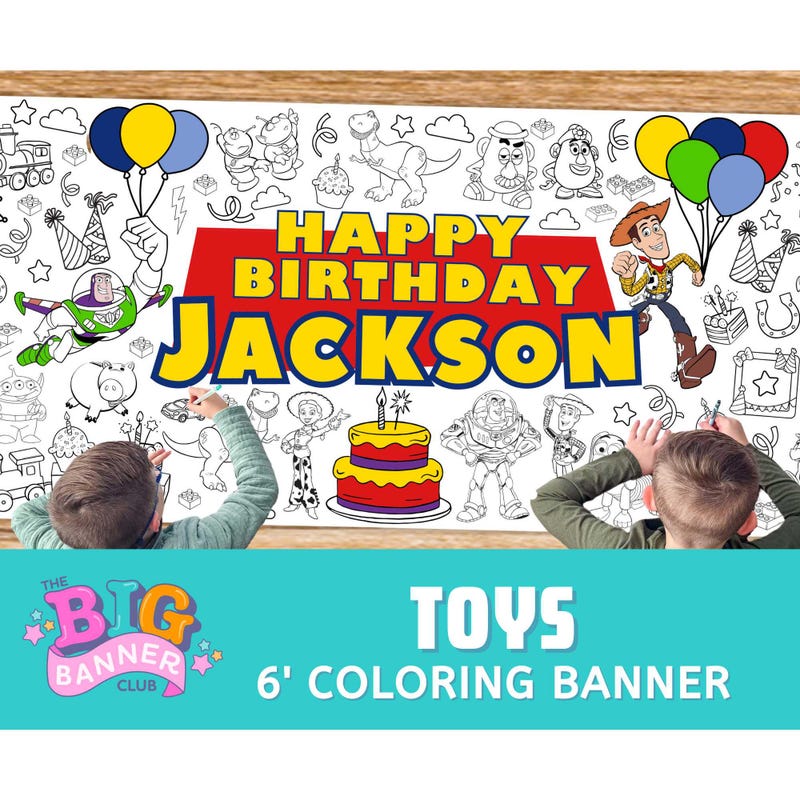 Toy Story Banner - Etsy