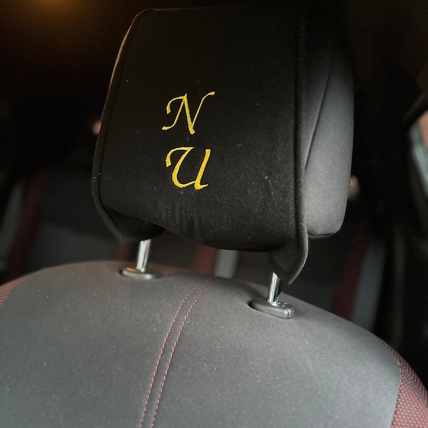 Car Headrest Cover - Etsy