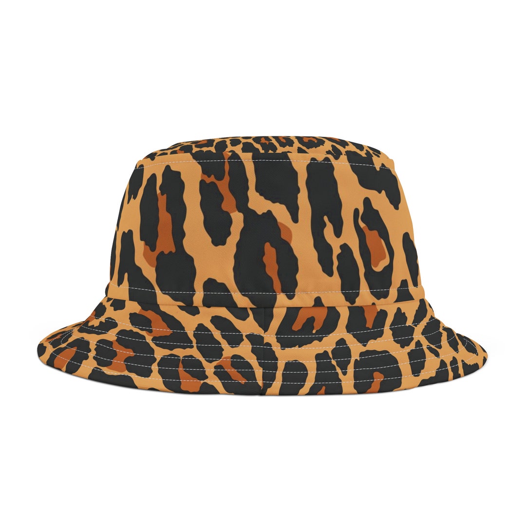 Cheetah Print Bucket Hat Sexy Attire For Women Etsy